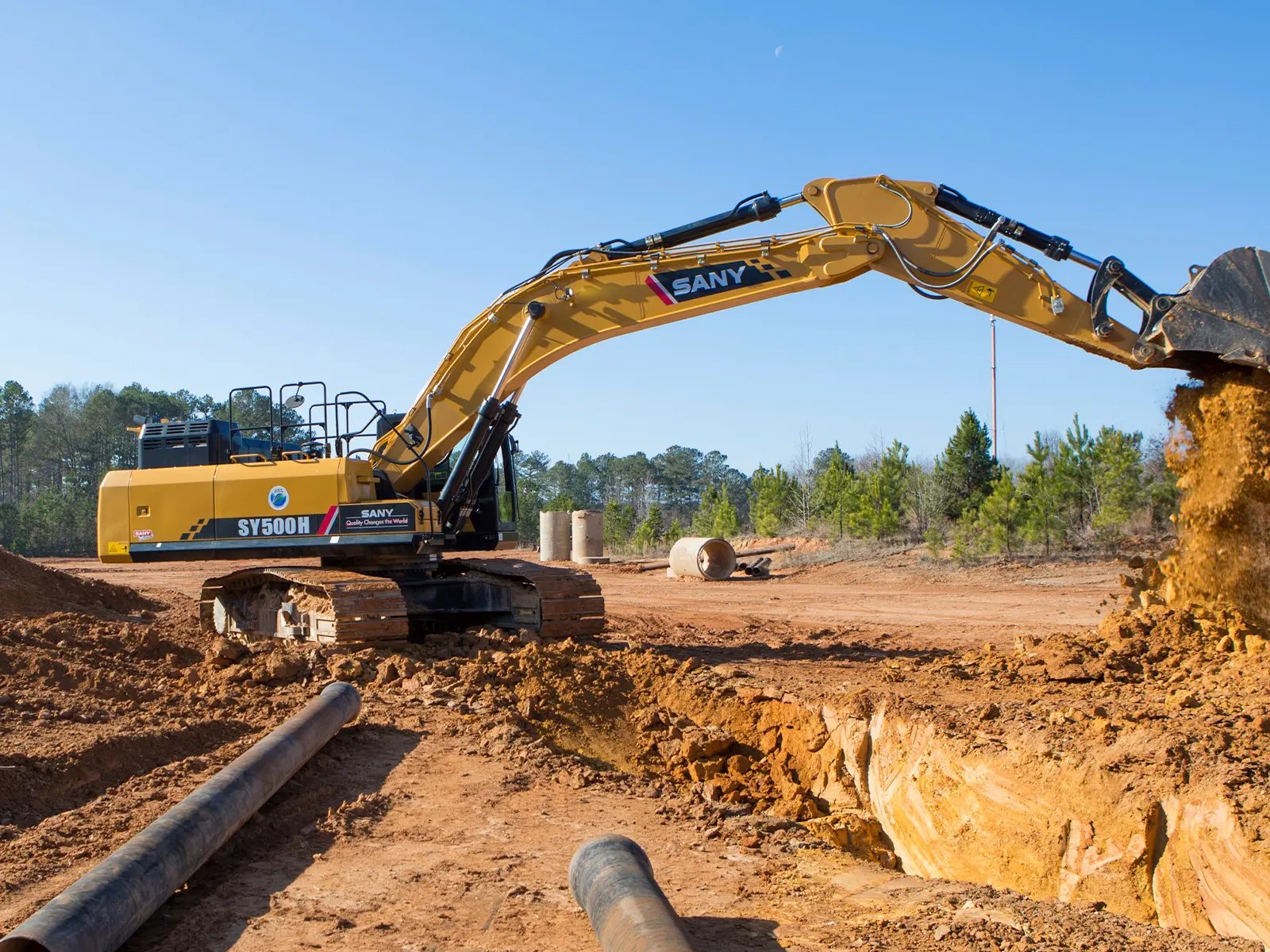 SY500H Large Excavator | SANY America